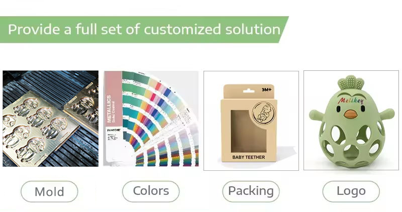 Silicone Animal Teethers Wholesale - Melikey Silicone